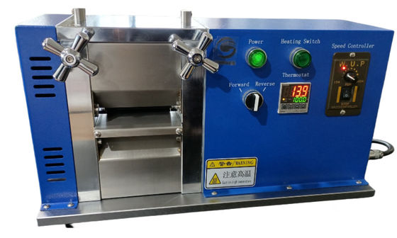 Electric Roller press Machine for Battery Electrode Calendering Rolling ...