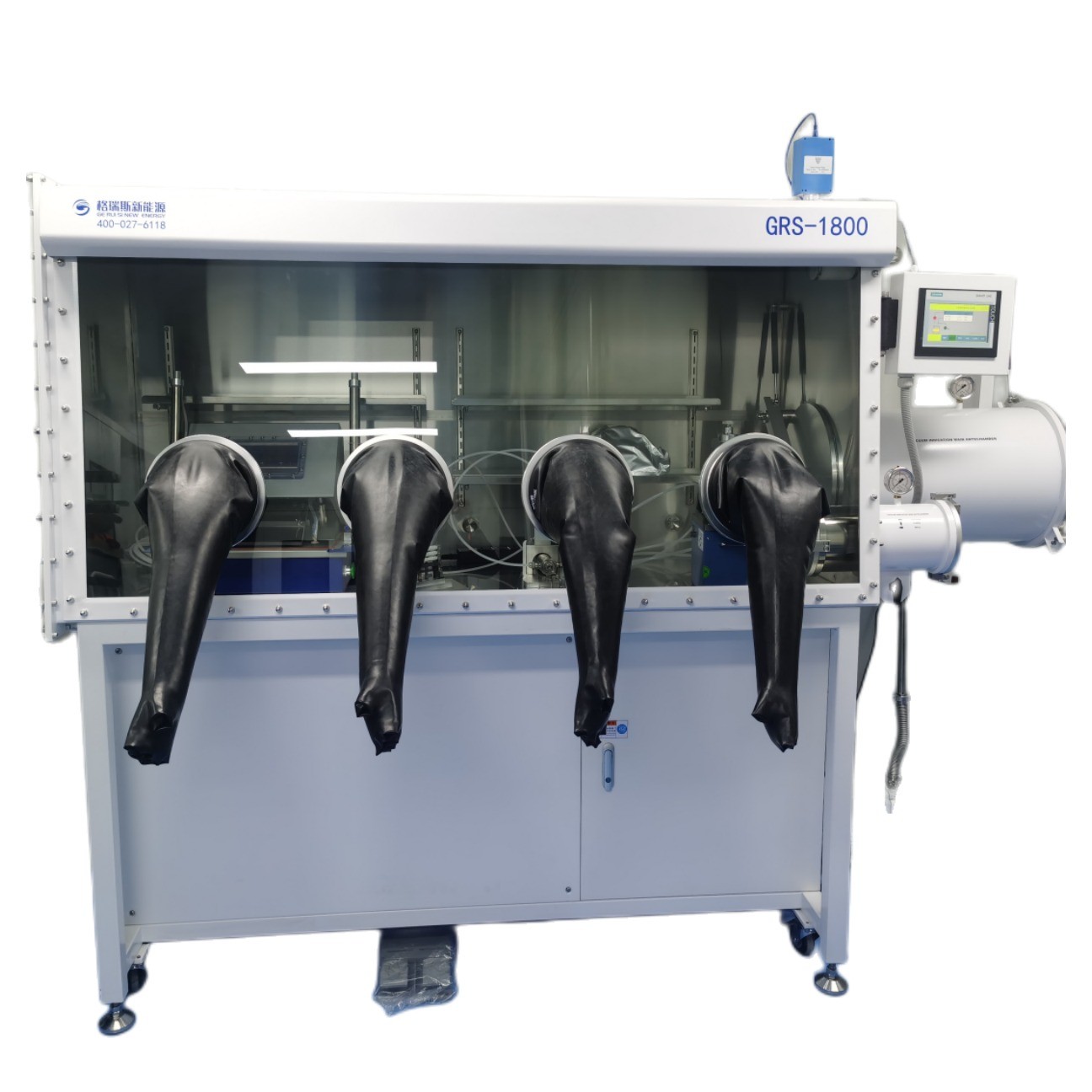 1PPM Lithium Battery Glove Box With Gas Purification System