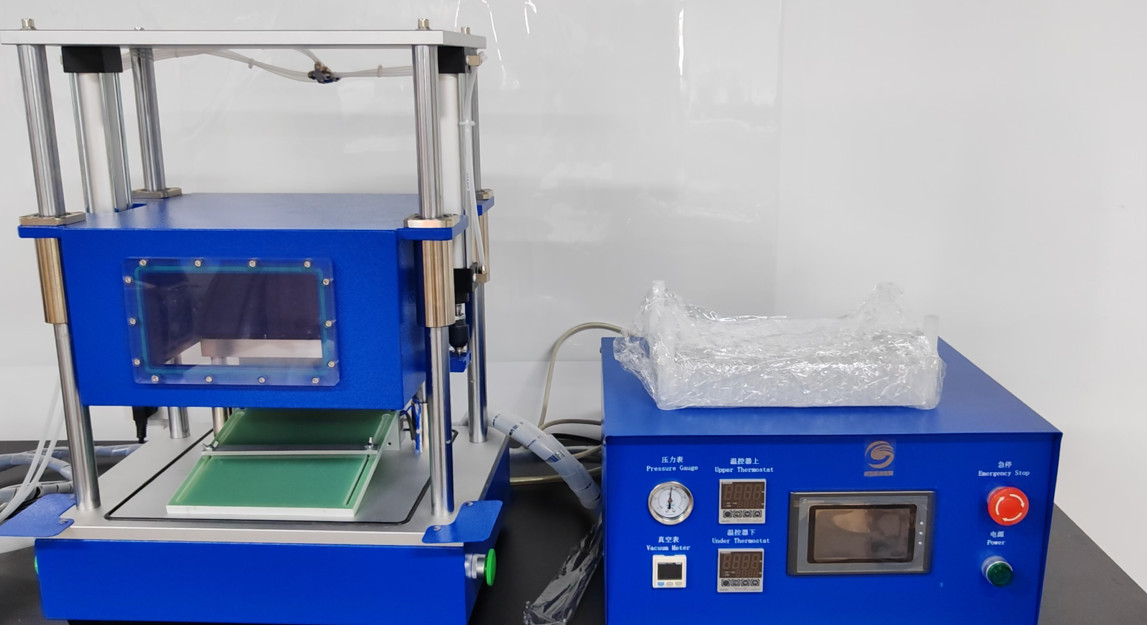 Pouch Cell Top side sealing degassing and pre sealing three in one machine