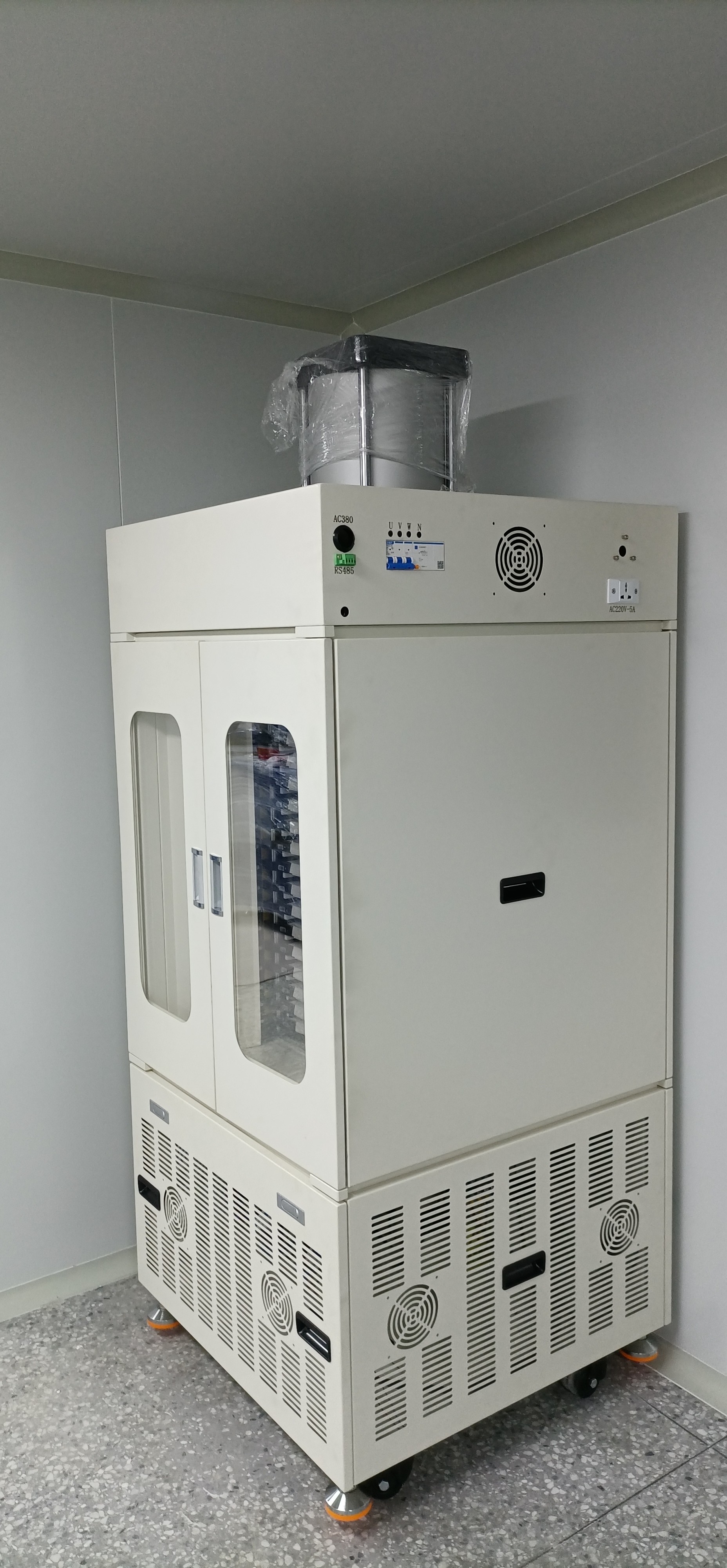 5V6A Battery Pack Assembly Line 16channel Hot Pressing Formation Cabinet