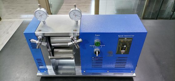 Electric Roller press Machine for Battery Electrode Calendering Rolling ...
